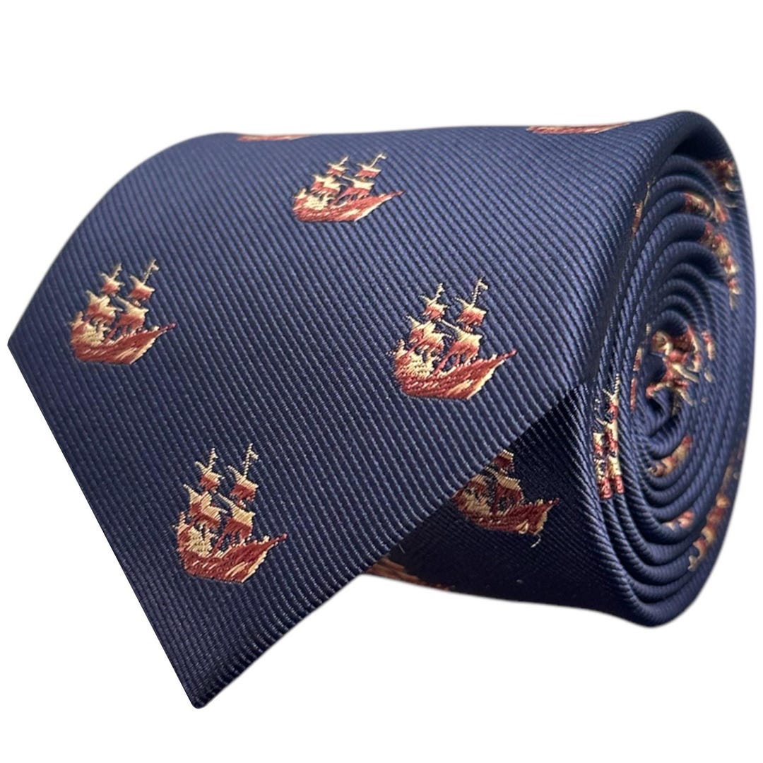 Nautical Tie, Boat Tie, Pirate Ship Tie - Etsy