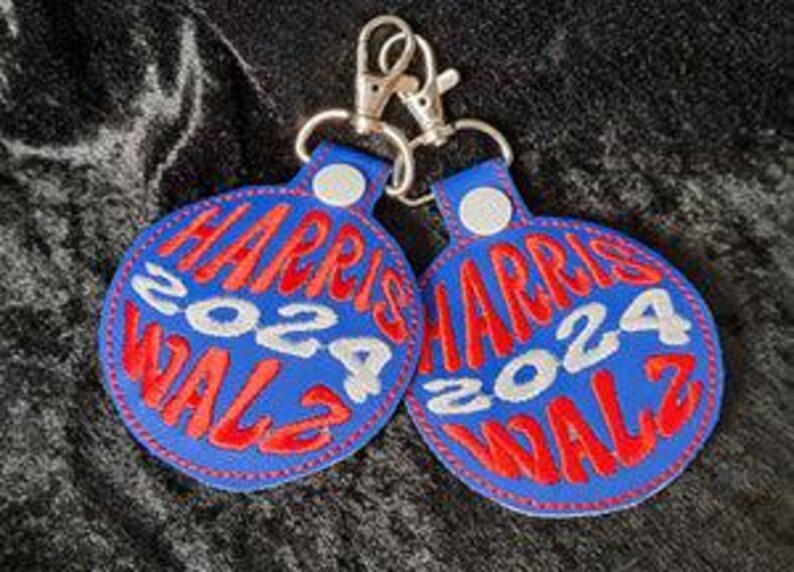 Harris/walz 2024 Keyfob - Etsy