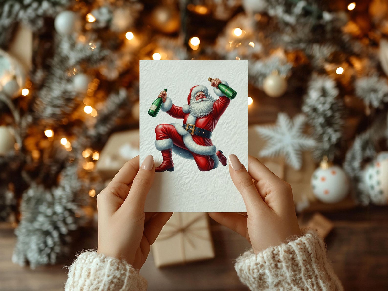 Drunk Santa Claus PNG, Funny Santa Claus Clipart, Christmas Sublimation ...