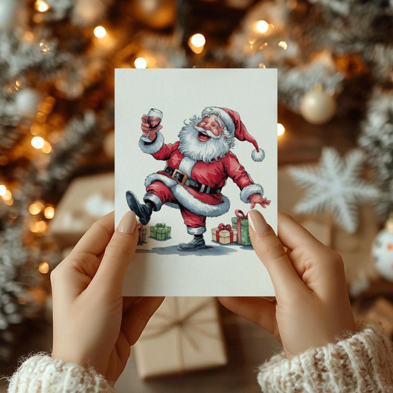 Drunk Santa Claus PNG, Funny Santa Claus Clipart, Christmas Sublimation ...