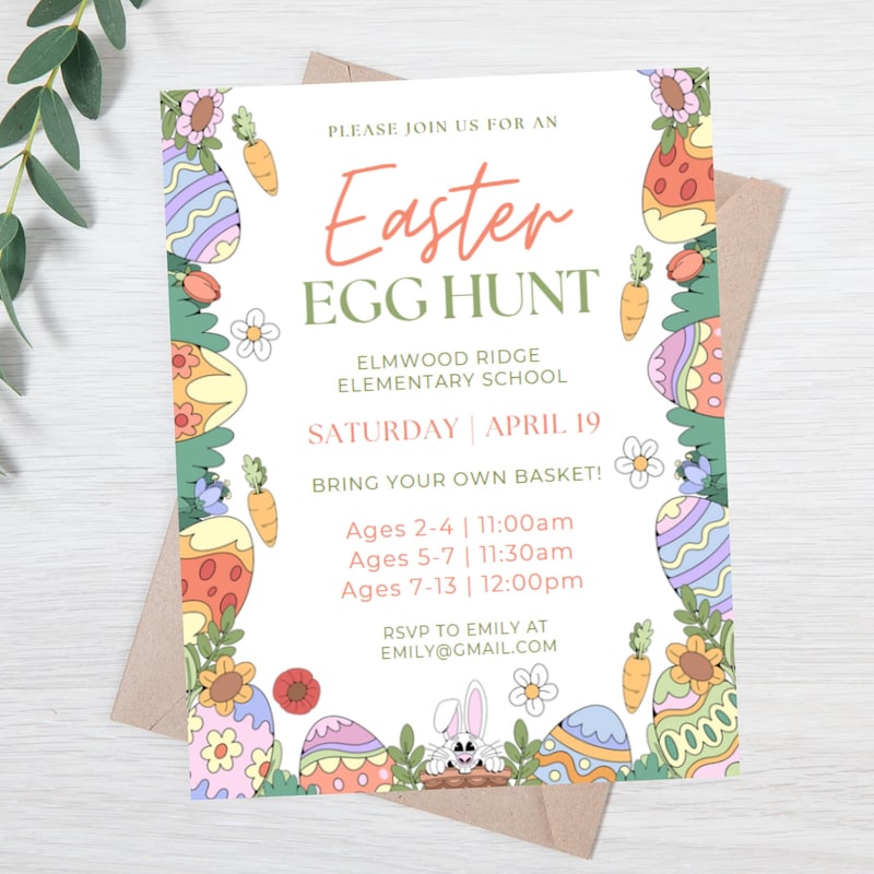 Water Color Easter Poster - Etsy