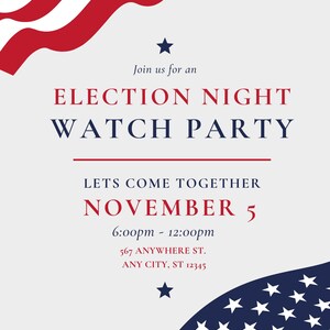 2025 Presidential Inauguration Invitation - Election Day Evite ...