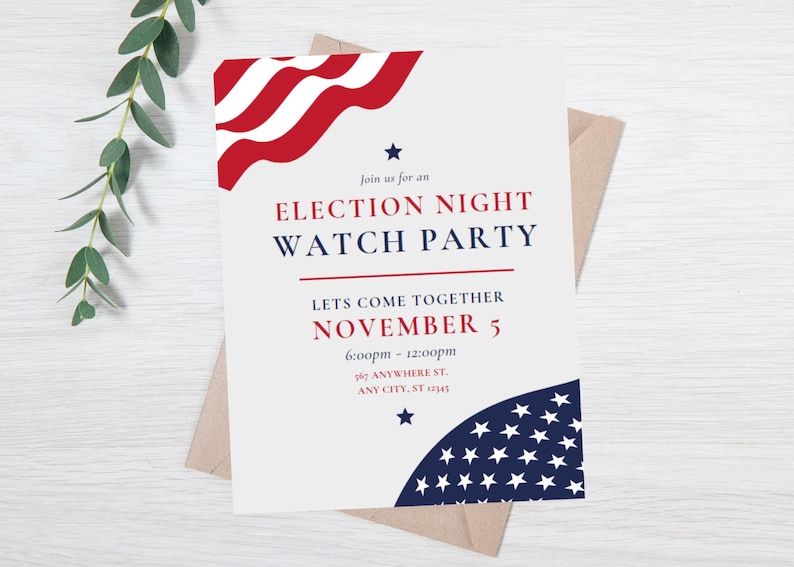 2025 Presidential Inauguration Invitation - Election Day Evite ...