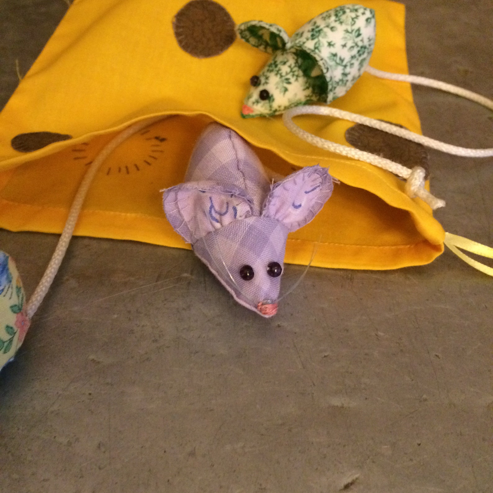 MADE TO ORDER Handmade Mice And Display Bag | Etsy