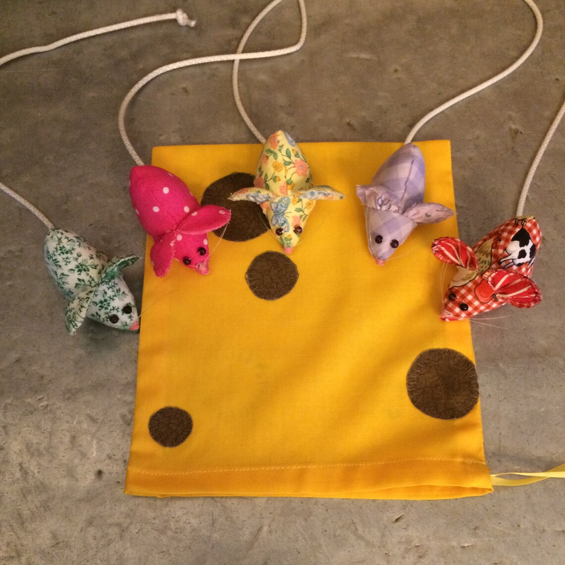 MADE TO ORDER Handmade Mice And Display Bag | Etsy