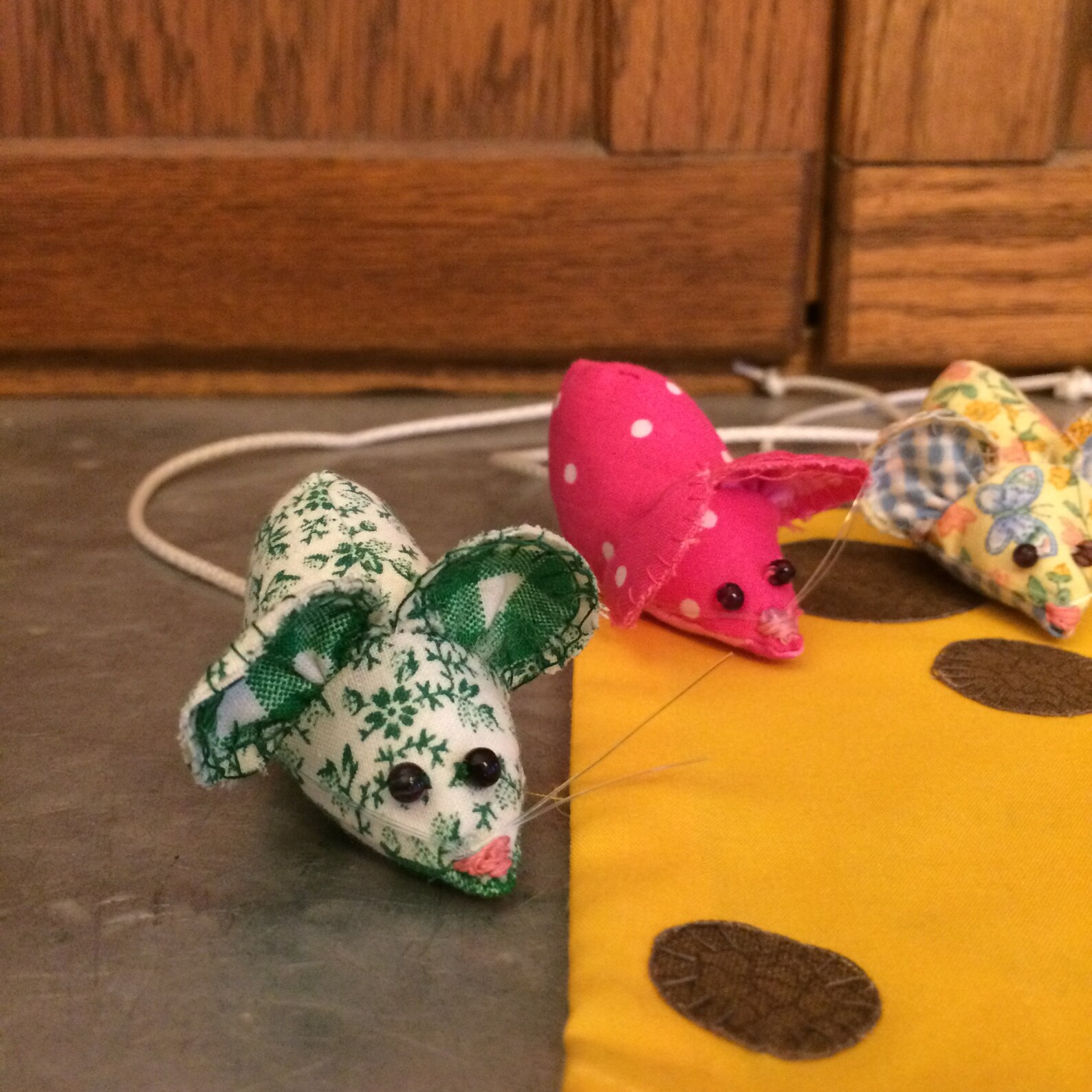 MADE TO ORDER Handmade Mice And Display Bag | Etsy