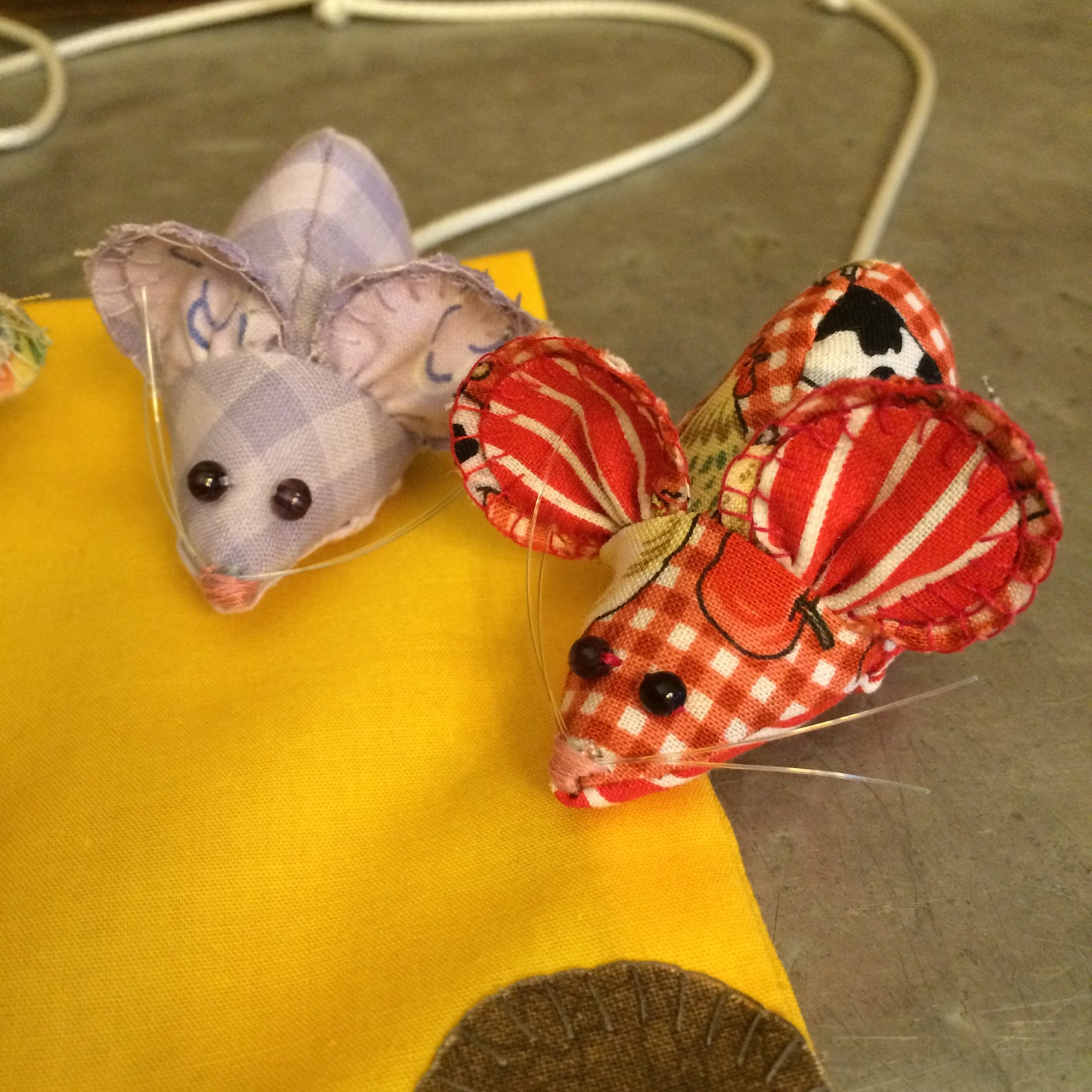 MADE TO ORDER Handmade Mice And Display Bag | Etsy