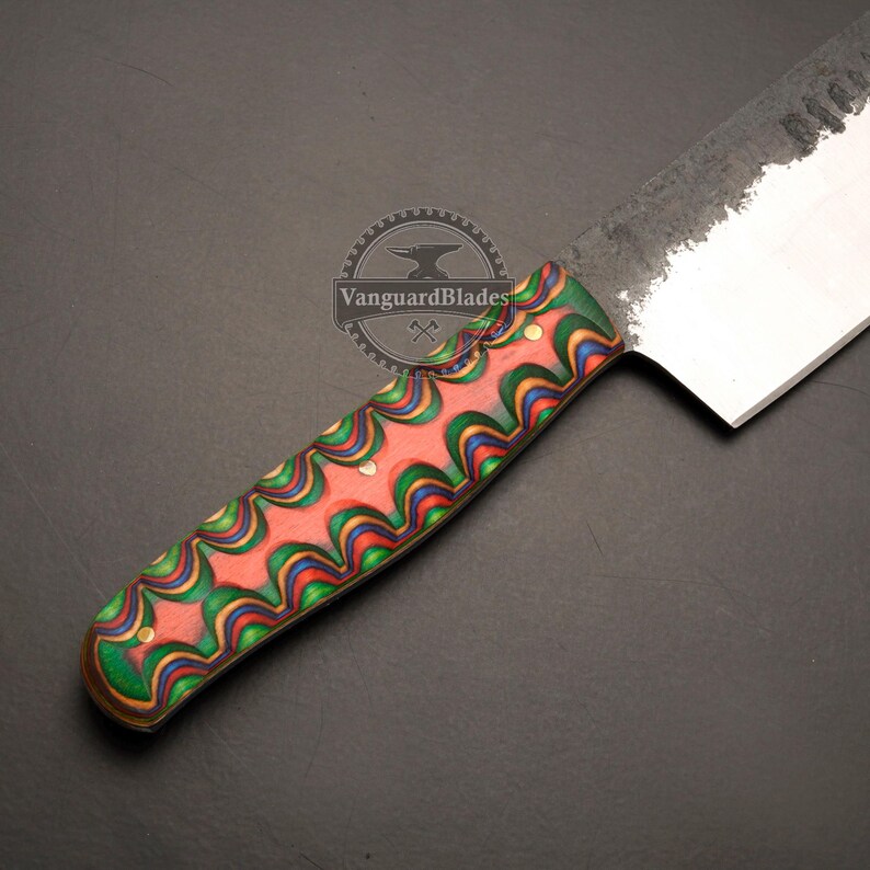 HANDMADE CHEF KNIFE / Kitchen Chef Knife / Hand Forged Full Tang Chef ...