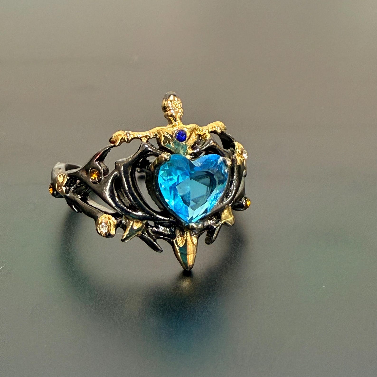 Shadowmilk Cookie Inspired Ring, Video Game Cookie Run Kingdom Ring ...
