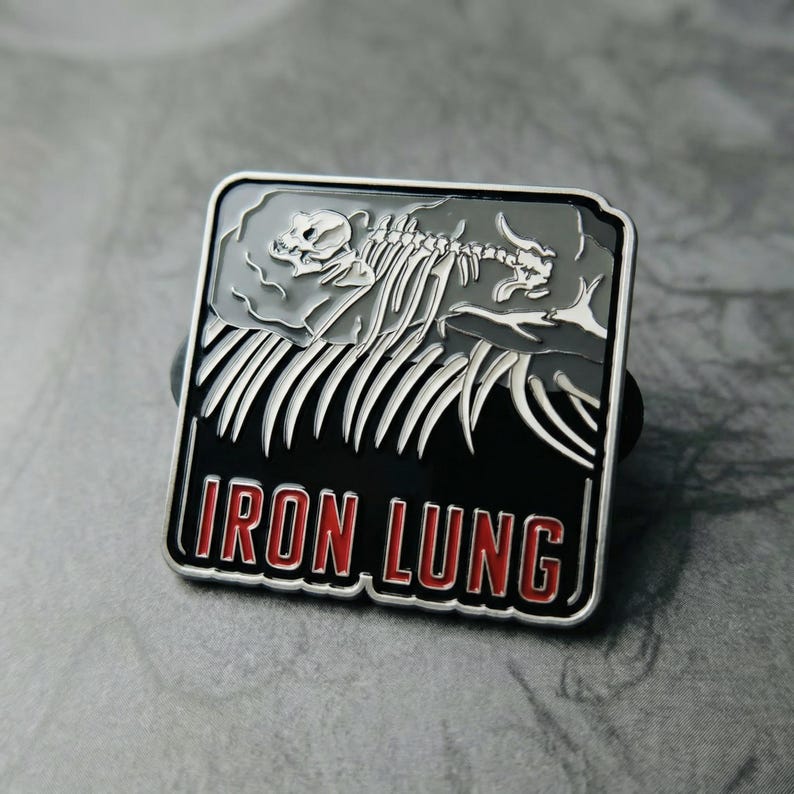 Iron Lung Inspired Movie Enamel Pin, Video Game Pin - Etsy