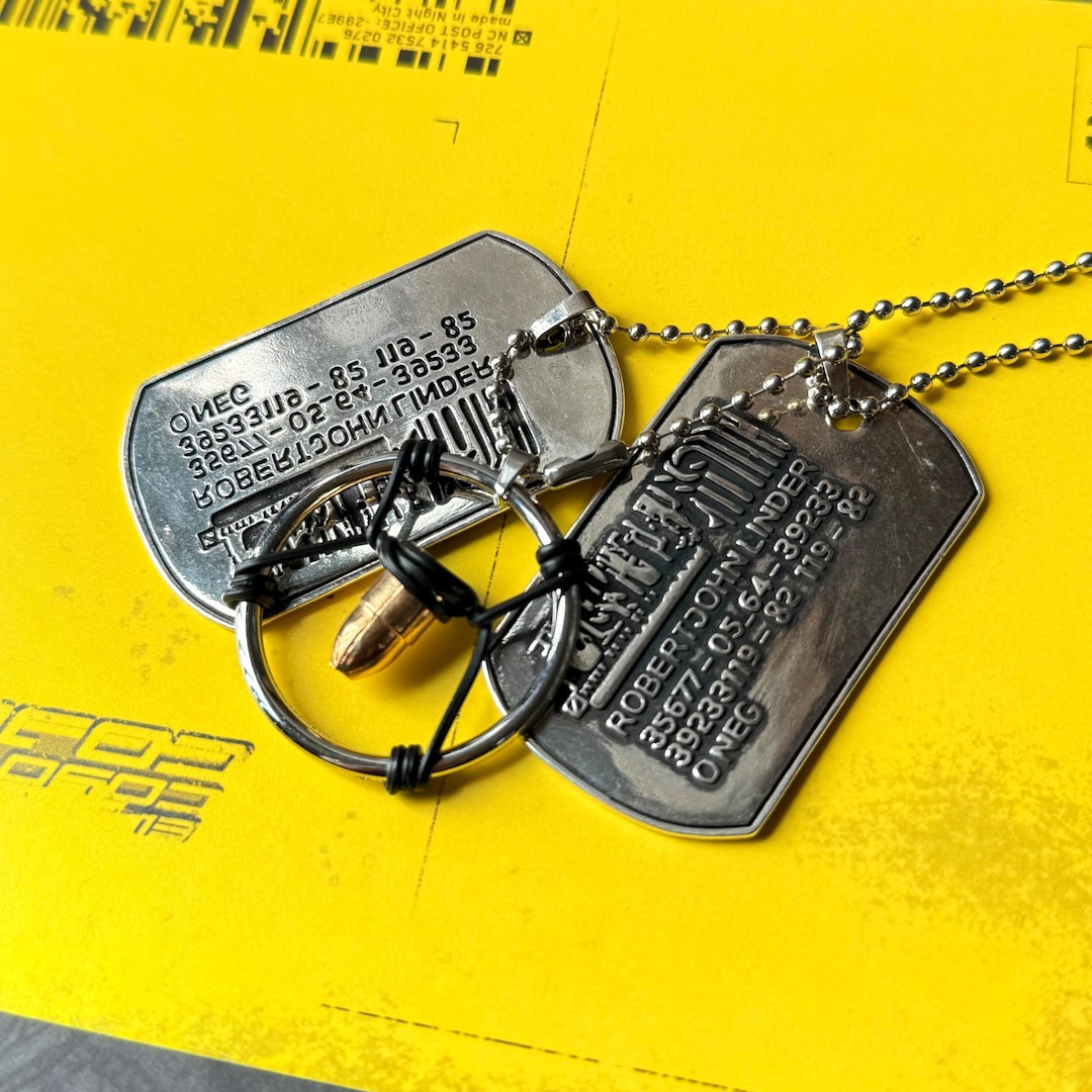 Cyberpunk Silverhand Bullet Video Game Necklace, Gift for Gamers - Etsy