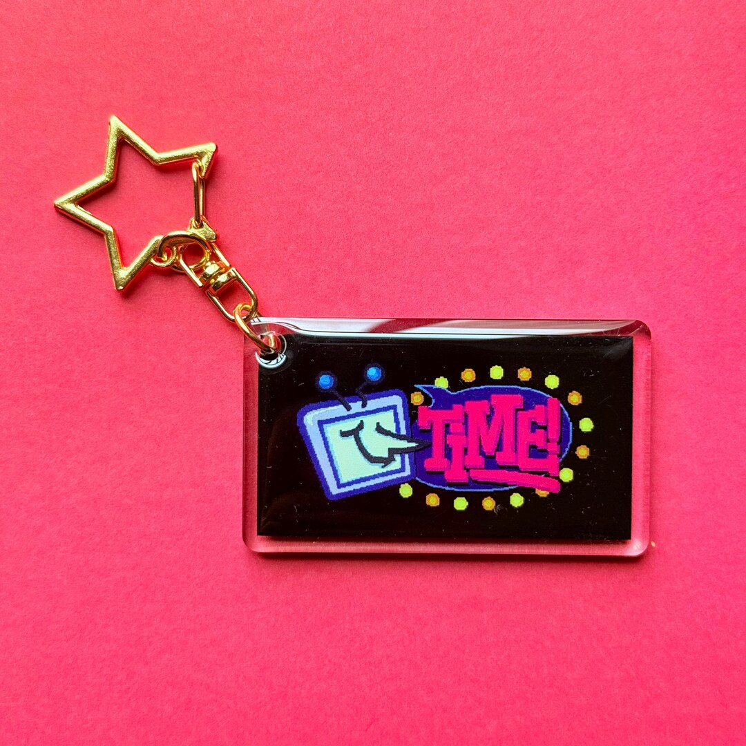 Tenna Deltarune Keychain, It's TV Time Epoxy Charm Keychain, Mr. Ant ...