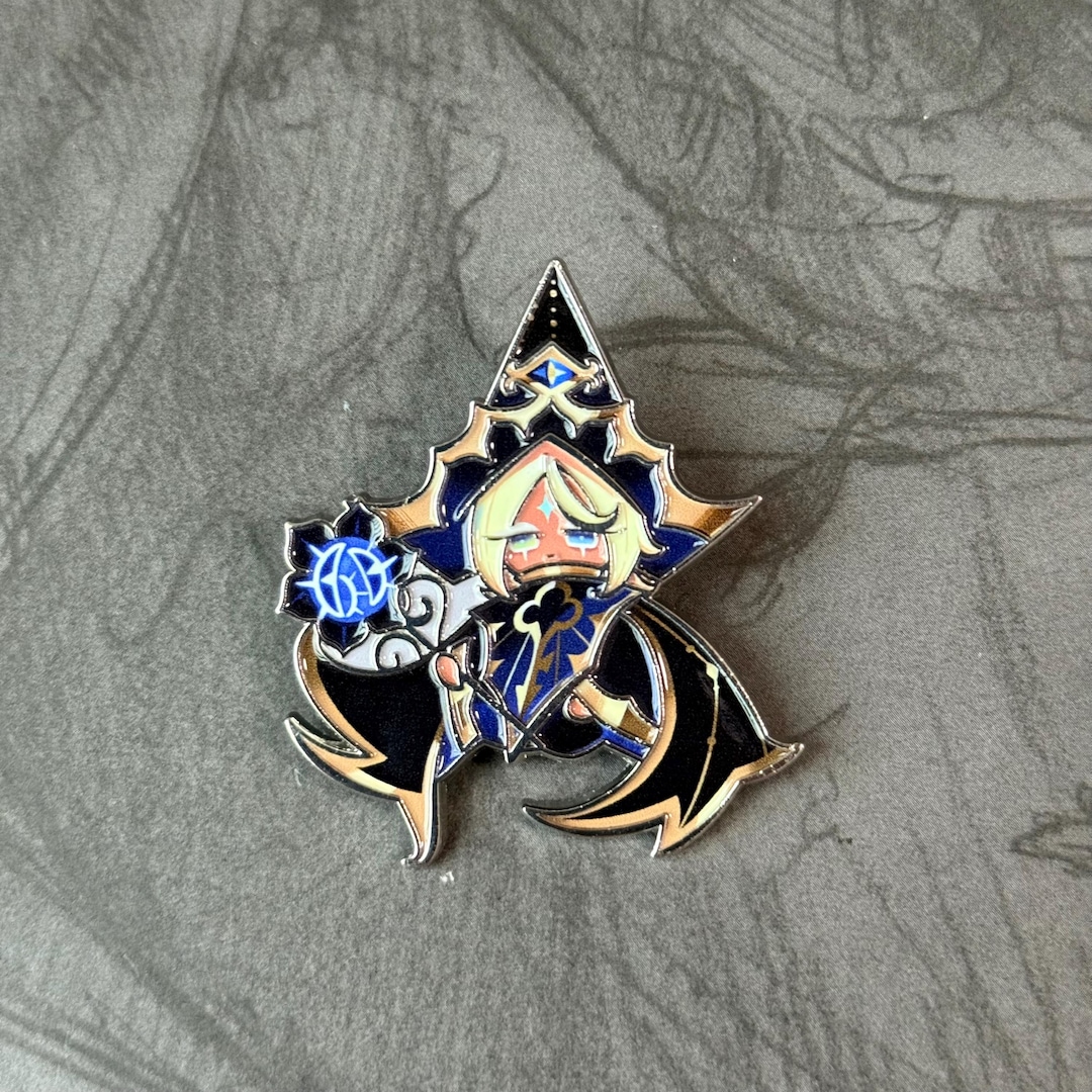 Truthless Recluse Cookie Inspired Pin, Video Game Cookie Run Kingdom ...
