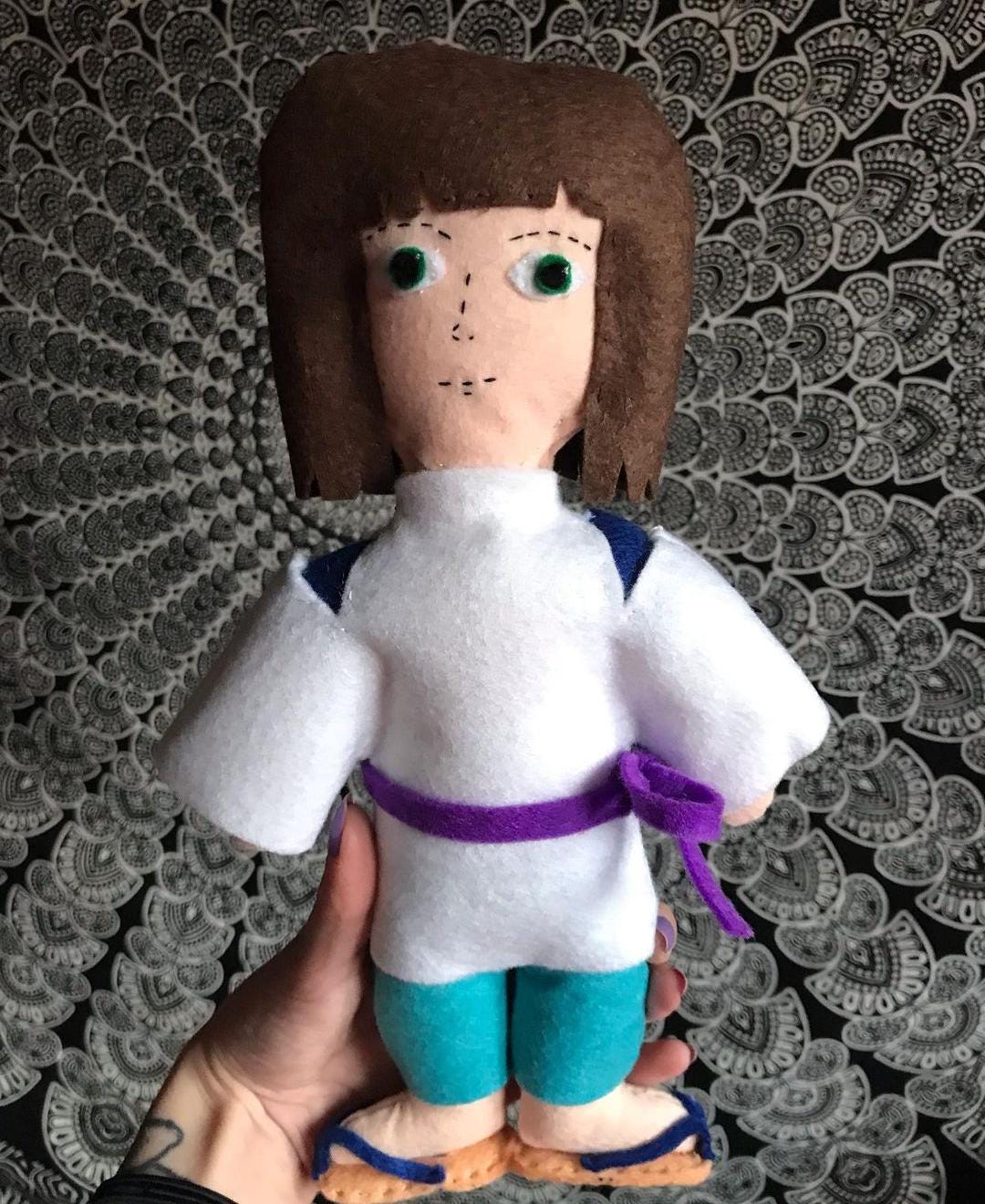 Haku Spirited Away Plush Felt Doll - Etsy