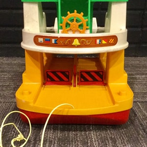 Fisher Price, Little People, Ferry Boat, Vintage, 1980s - Etsy