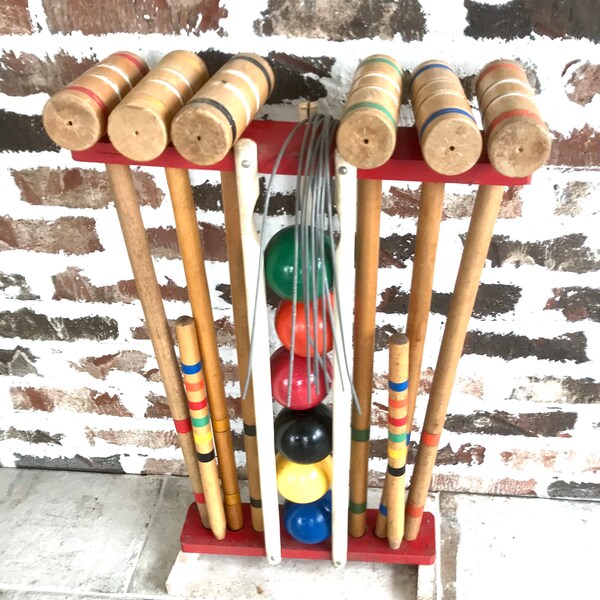 Croquet Set - Etsy UK