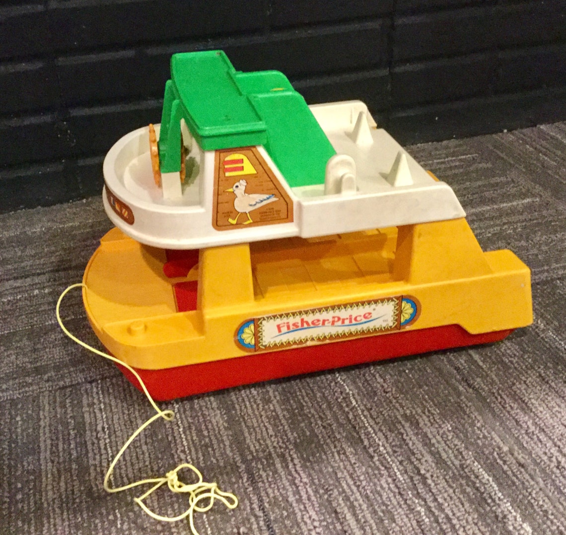 Fisher Price Little People Schiff Vintage 1980er Jahre | Etsy