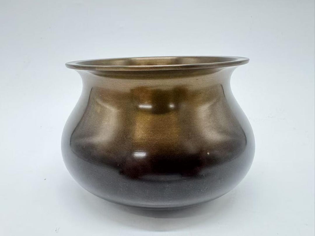 Japanese Vintage Kensui Waste Water Bowl – Traditional Tea Ceremony ...
