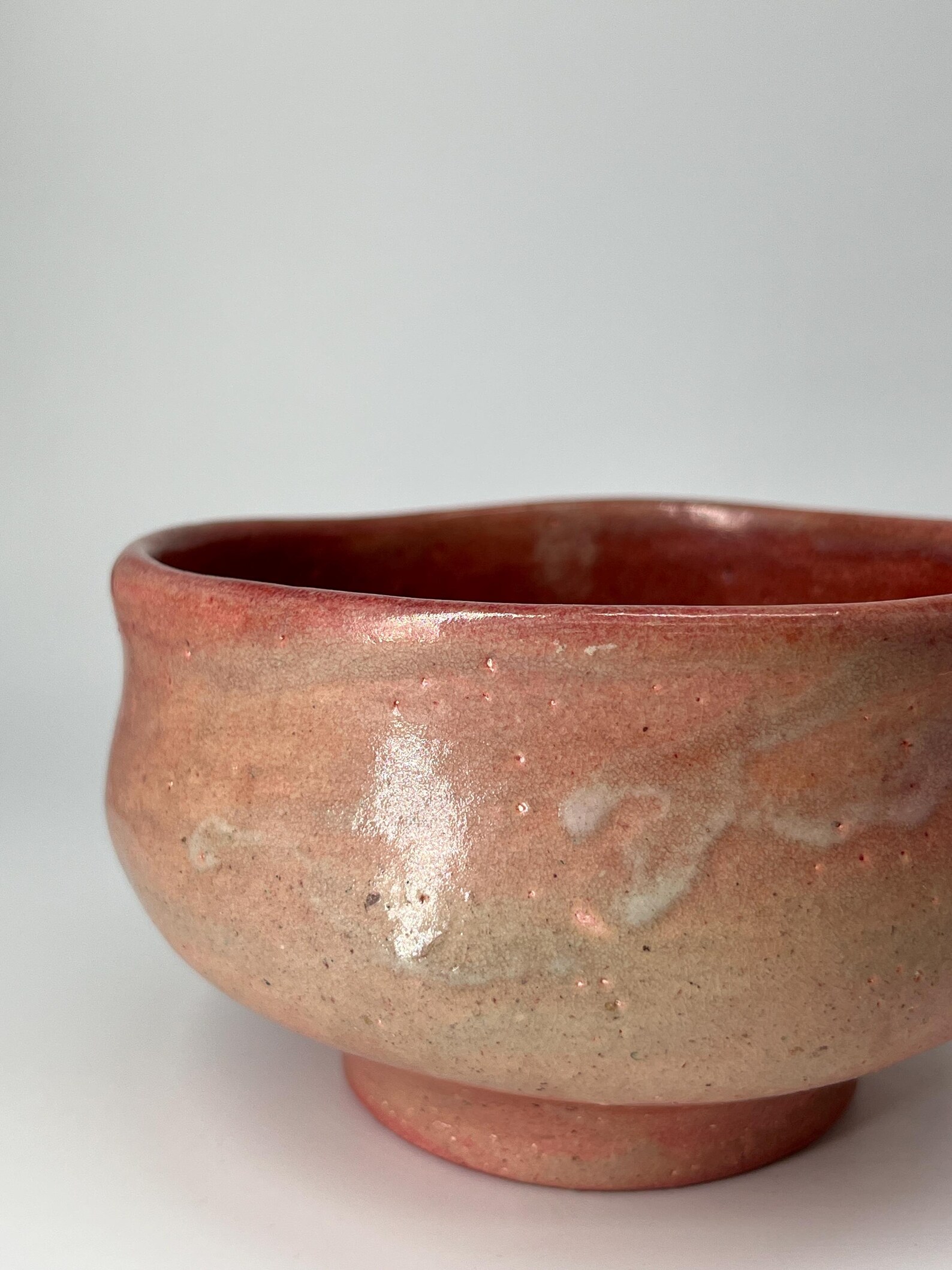 Vintage Japanese Aka-raku Chawan With Original Wooden Box - Etsy