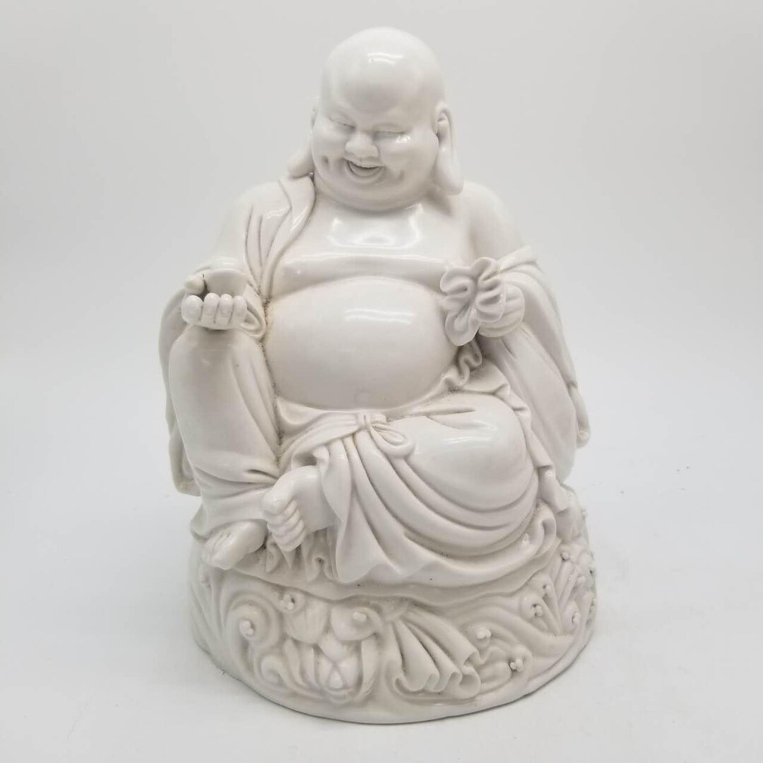 Japanese Vintage Porcelain Hotei Buddha Figure - Etsy