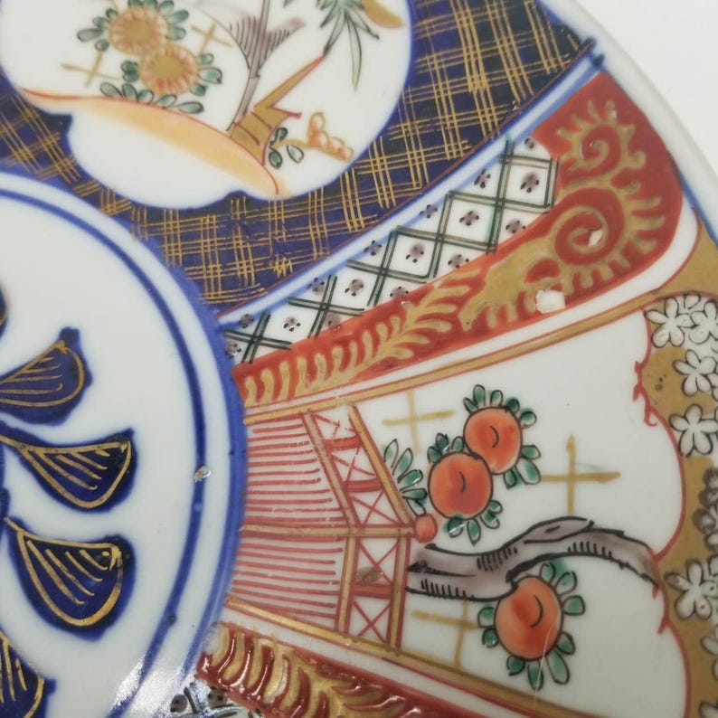 Japanese Vintage Arita Ware Porcelain Plate –traditional Japanese ...