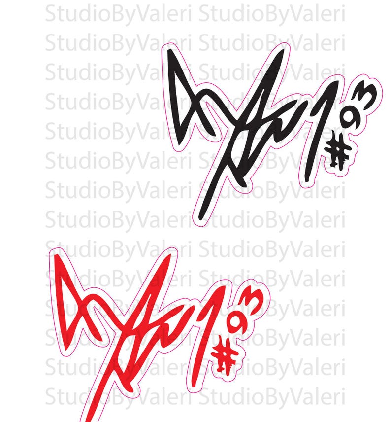 Marc Marquez Color PDF, CDR | Silhouette & Vector File | Digital ...