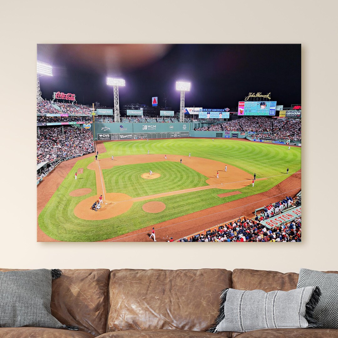 Fenway Park, Home of the Boston Red Sox | Canvas Wall Art Print ...