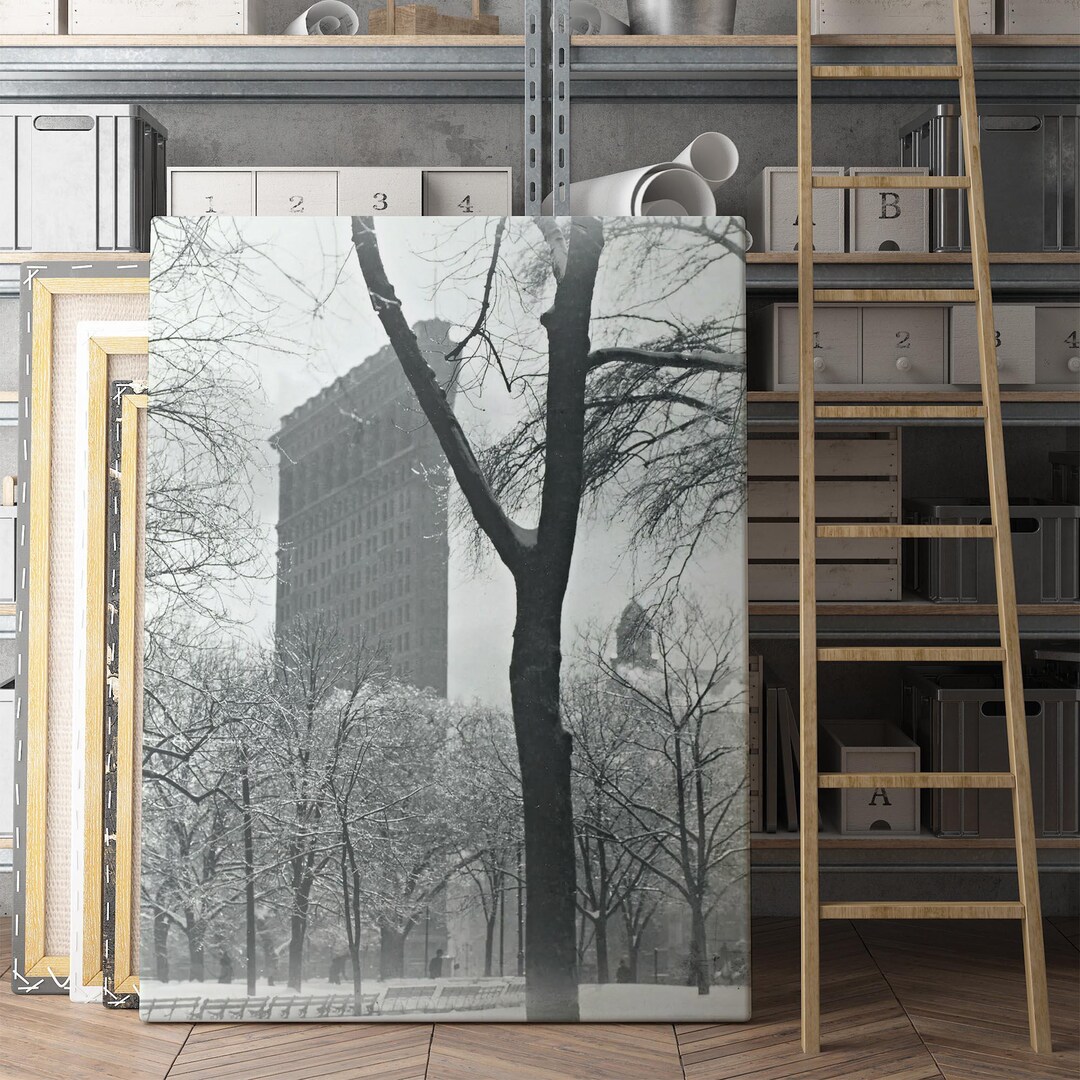 Flatiron Building New York City 1903 | Canvas Wall Art Print | Iconic ...