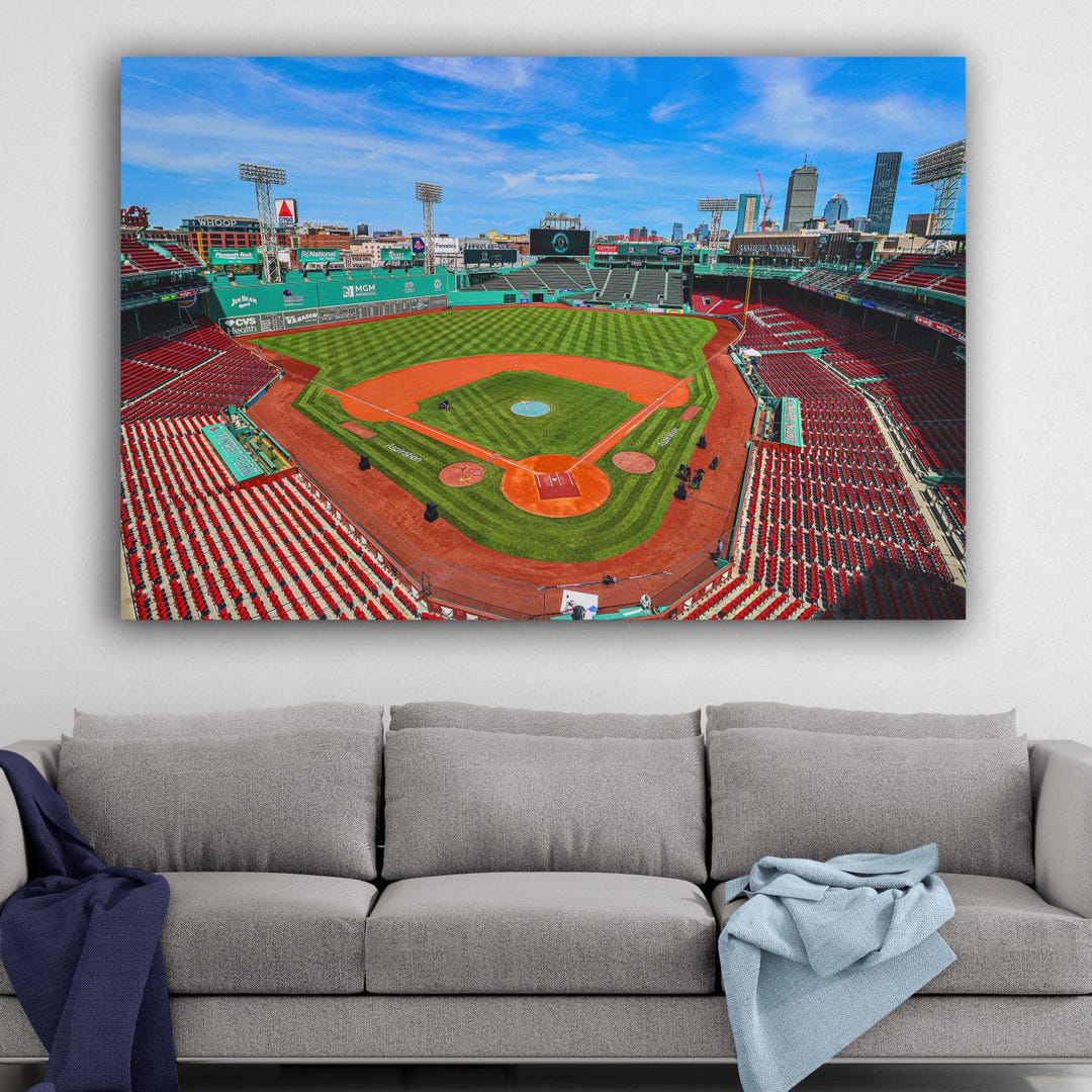 Fenway Park, Boston Red Sox Canvas Wall Art Print Iconic Posters Prints ...
