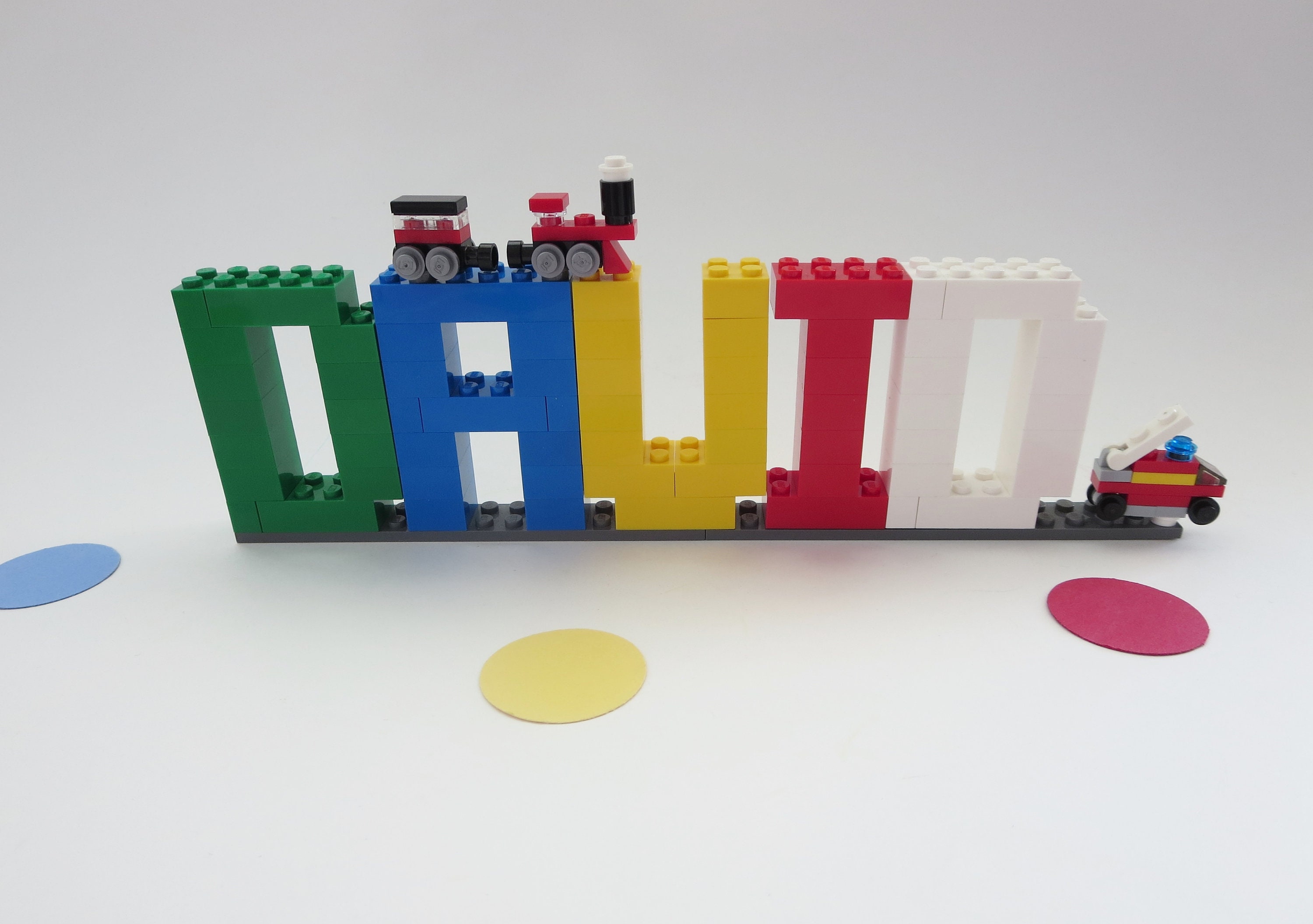Kids Name Sign Kids Room Decor Made of Lego® Elements - Etsy