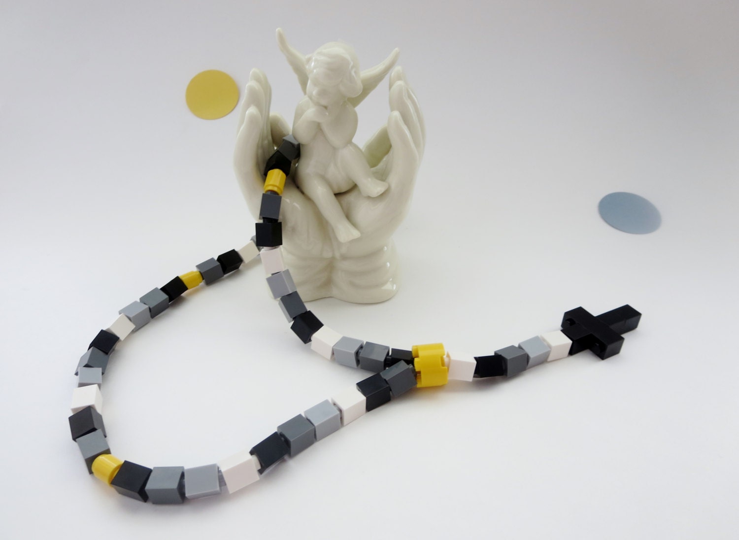 Catholic Rosary Made WIth Lego Bricks Boy First Communion | Etsy