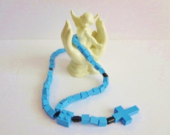 Personalized Rosary Made With Lego Bricks First Communion - Etsy