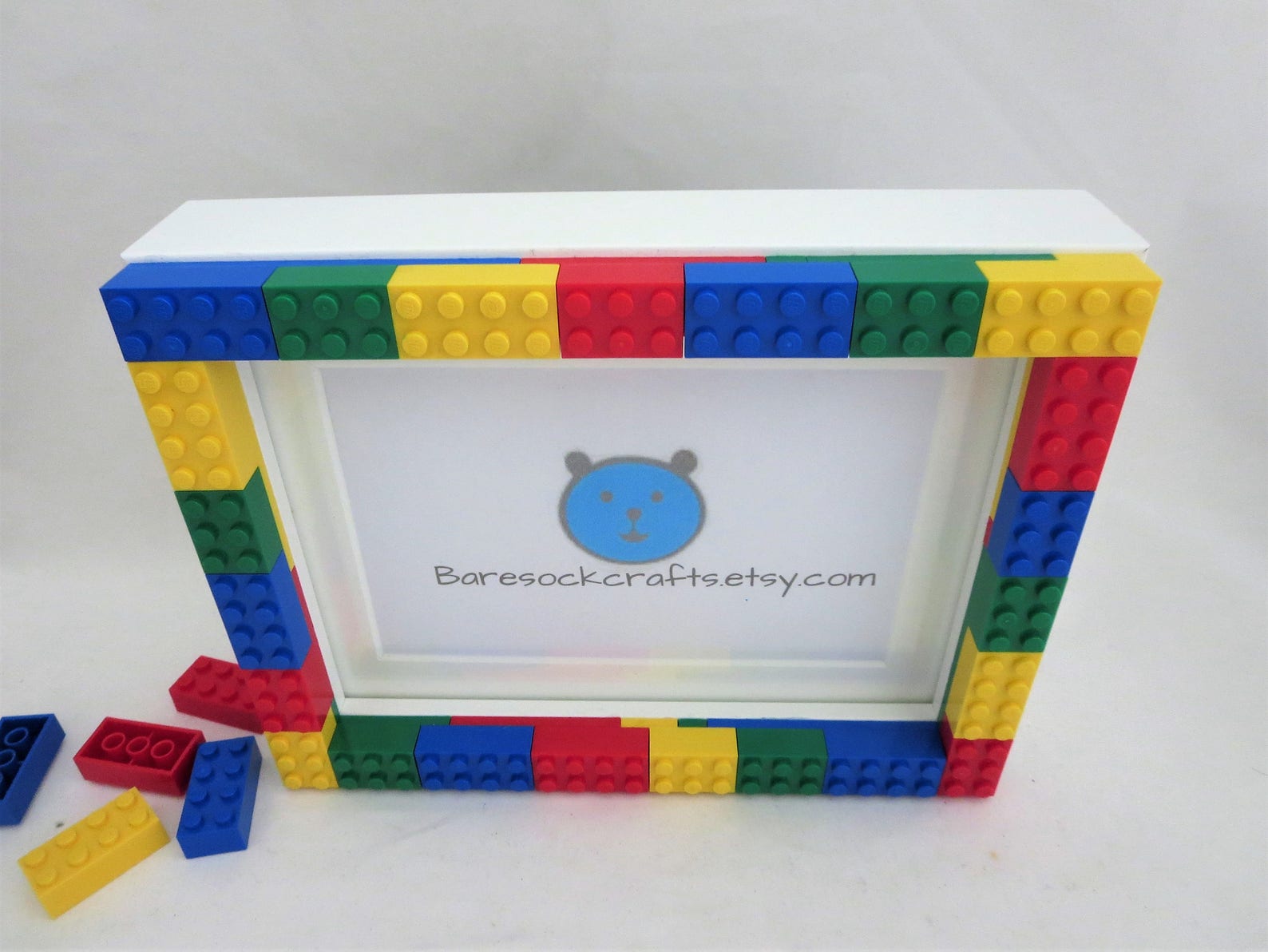 Picture Frames 5x7 Photo Frame Made of Lego Bricks - Etsy