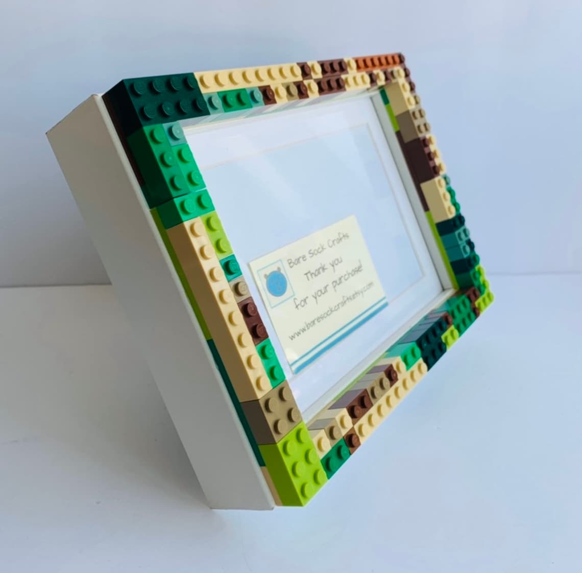 Picture Frames 5x7 Photo Frame Made of Lego Bricks - Etsy