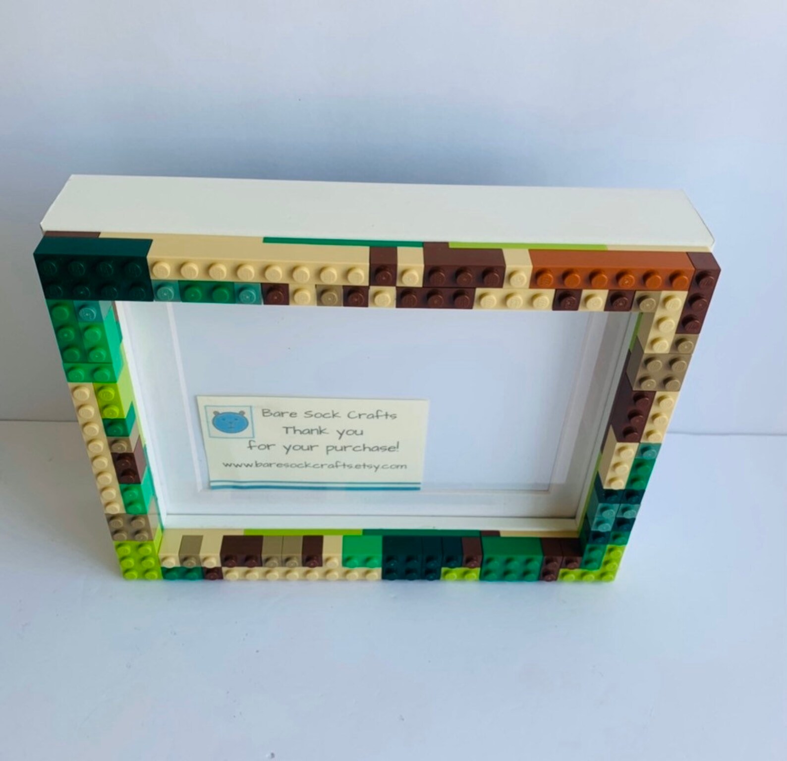 Picture Frames 5x7 Photo Frame Made of Lego Bricks - Etsy