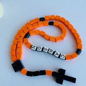 Personalized Rosary Made With Lego Bricks First Communion - Etsy