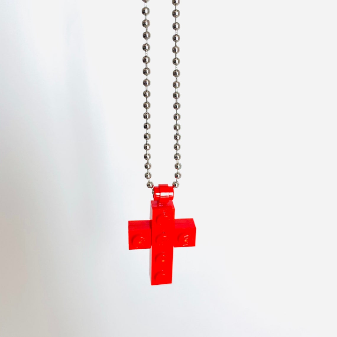 Red Cross Made With LEGO® Bricks Building Blocks Cross | Etsy