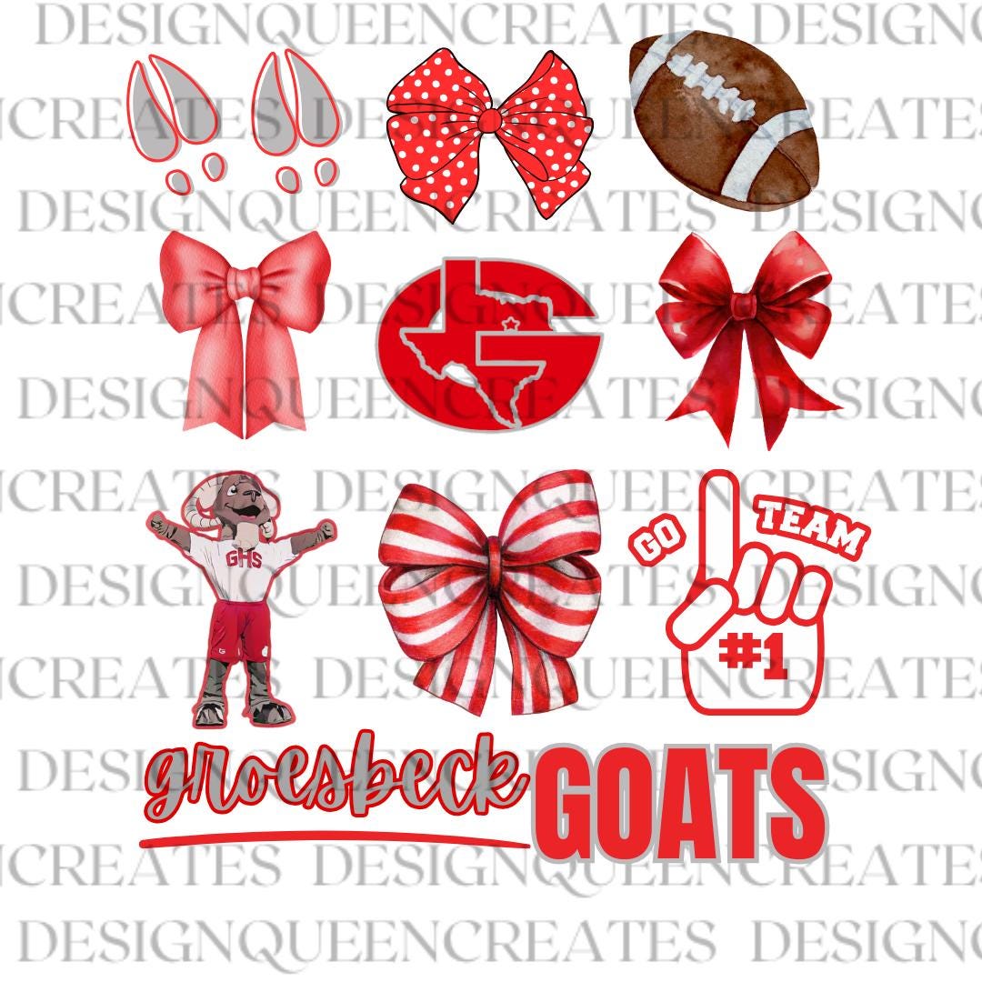 Groesbeck Goats Texas Digital PNG - Clip Art -sublimation- Dft - Etsy