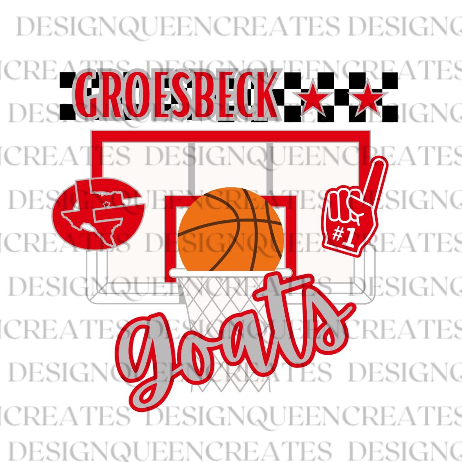 Groesbeck Basketball PNG, Basketball PNG, Spirit PNG, School Spirit Png ...