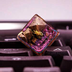 Artisan Keycap Giant Monster, Custom Keycaps, ESC Keycap for Cherry MX ...