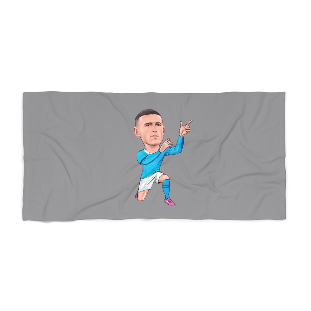 Phil Foden Manchester City Beach Towel - Etsy