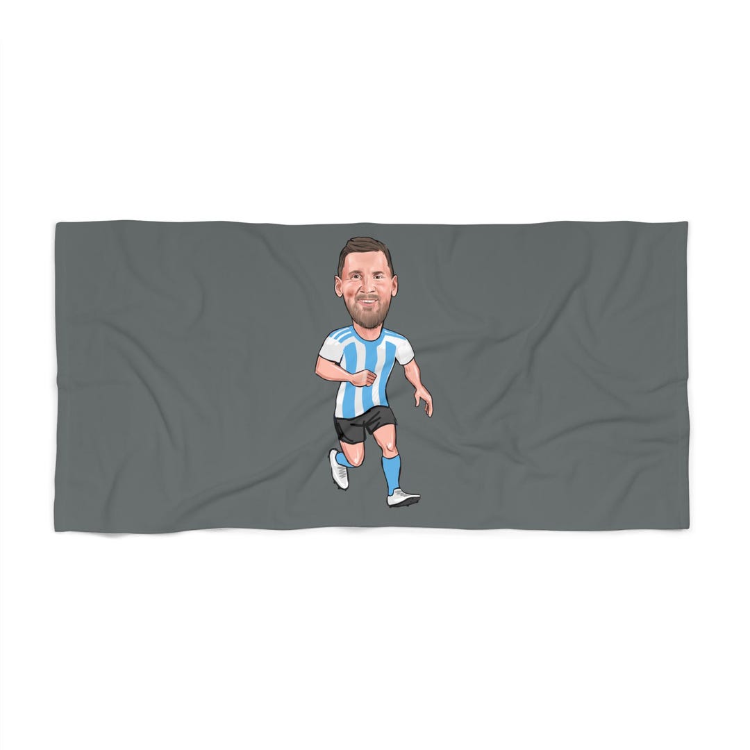 Lionel Messi Argentina Beach Towel - Etsy