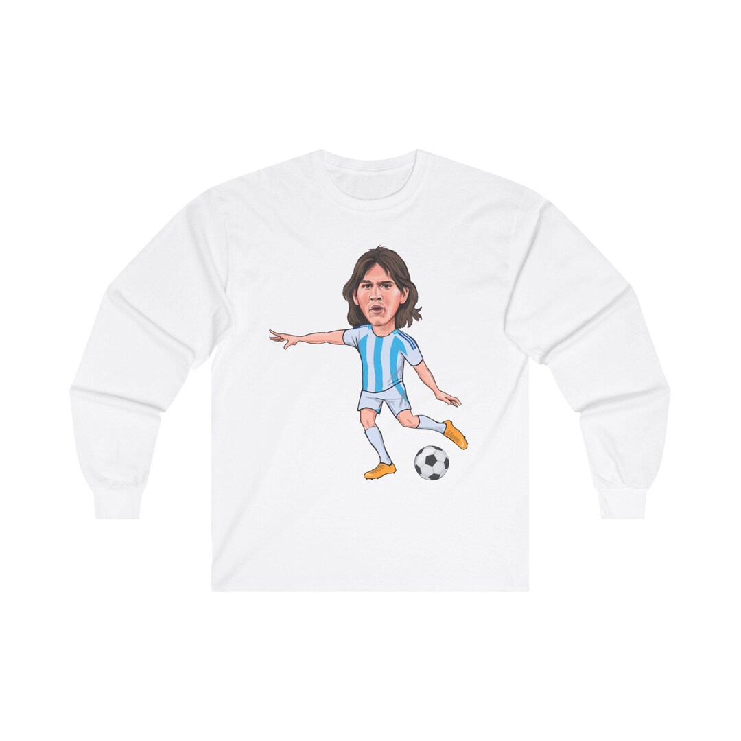 Lionel Messi Argentina Long Sleeve T-shirt - Etsy
