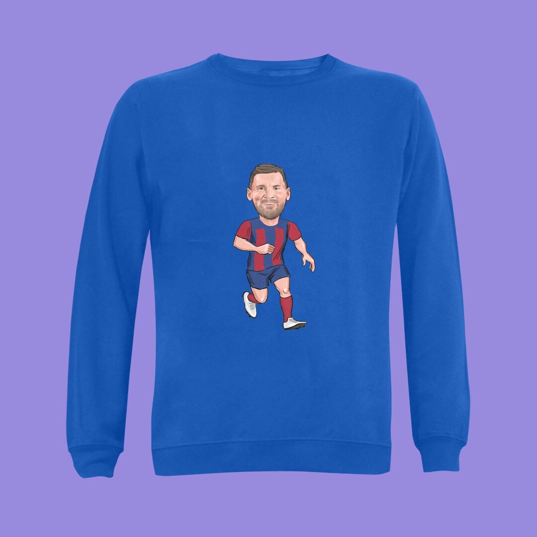 Lionel Messi Barcelona Sweatshirt - Etsy