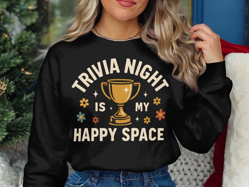 Trivia Night Shirt, Funny Game Night T Shirt, Pub Quiz Champion Tee ...