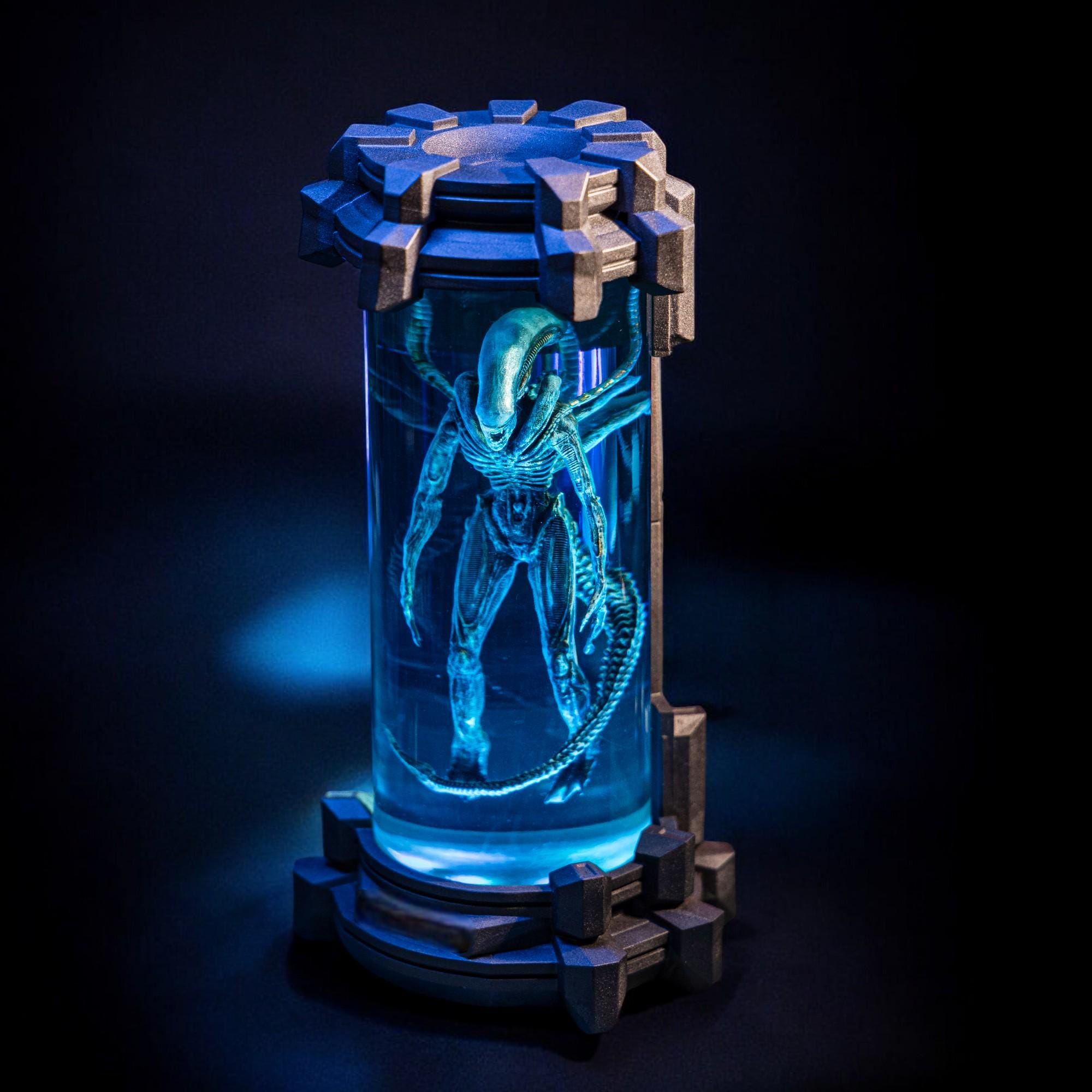 Custom Xeno.morph Lamp, Ali.en Epoxy Lamp, Custom Anime Night Light ...