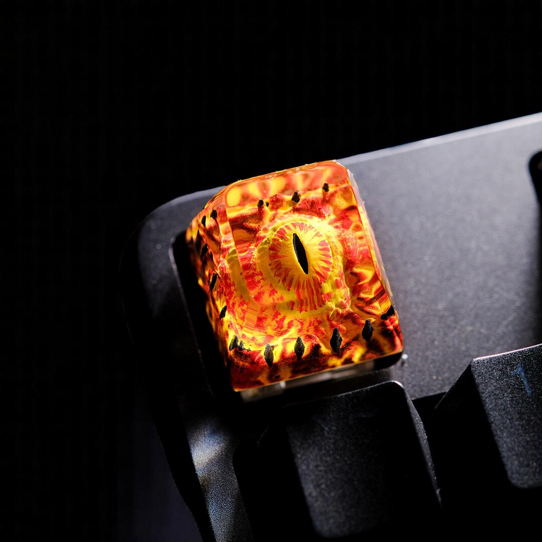 Mystic Eye Artisan Keycap – Custom Fantasy-inspired Resin Keycap ...