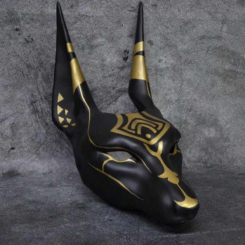 Anubis Mask - Etsy