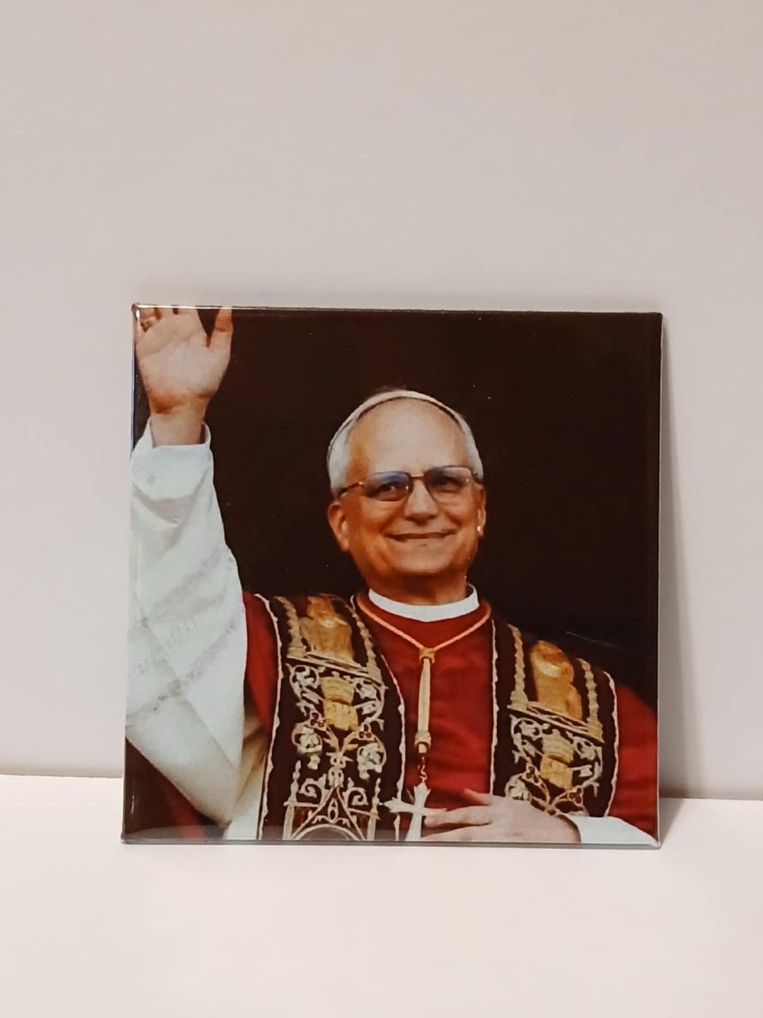Pope Leo Photo Magnet – Religious Gift, Church Gathering Favor (2.5 ...