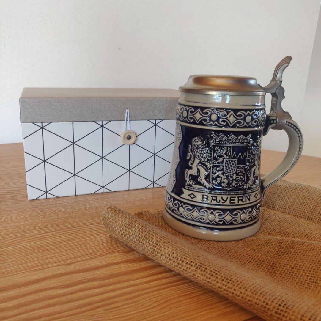 Fathers Day Gif Bavarian Crest Beer Stein by Gerzit – Authentic Gift ...